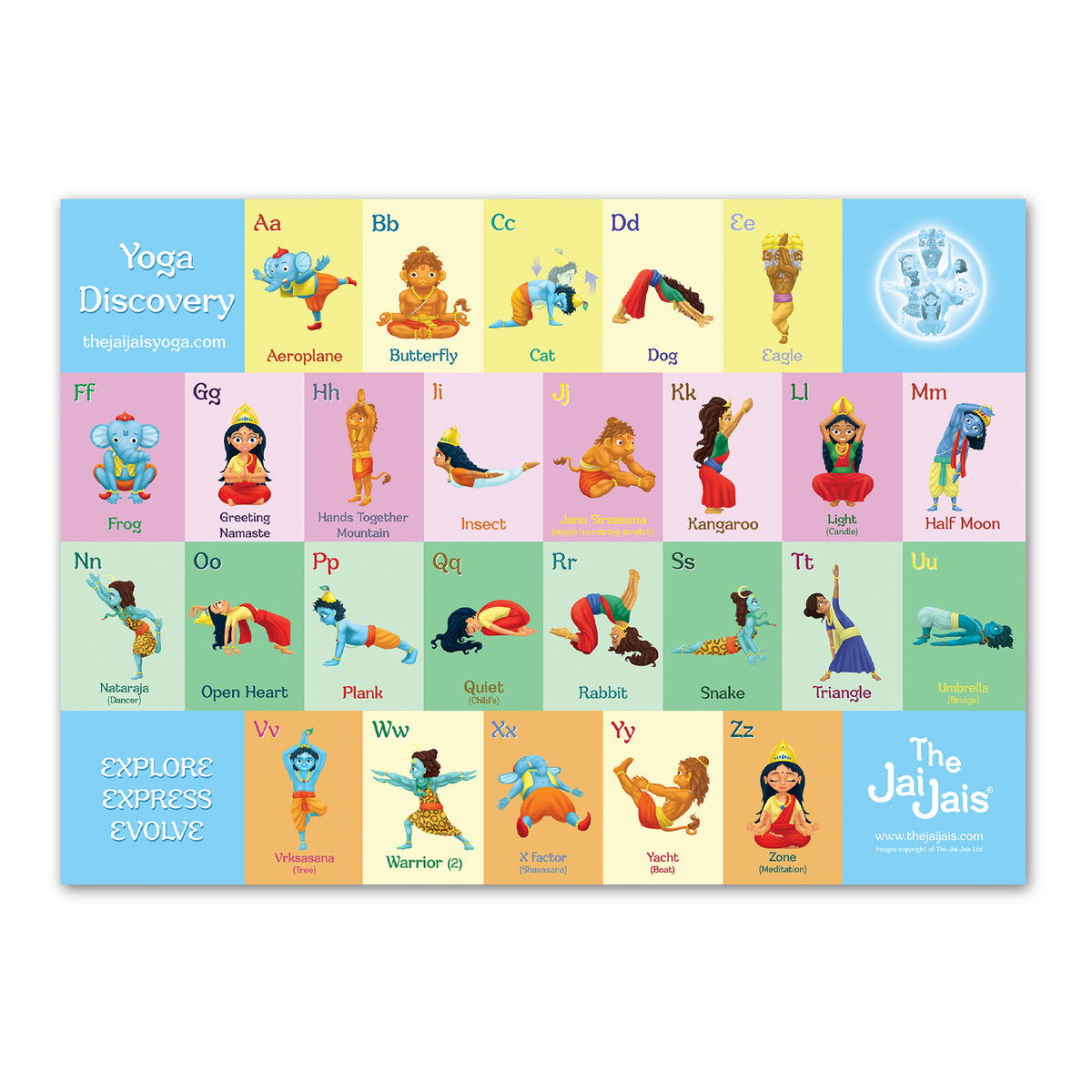 Yoga Poster | The Jai Jais